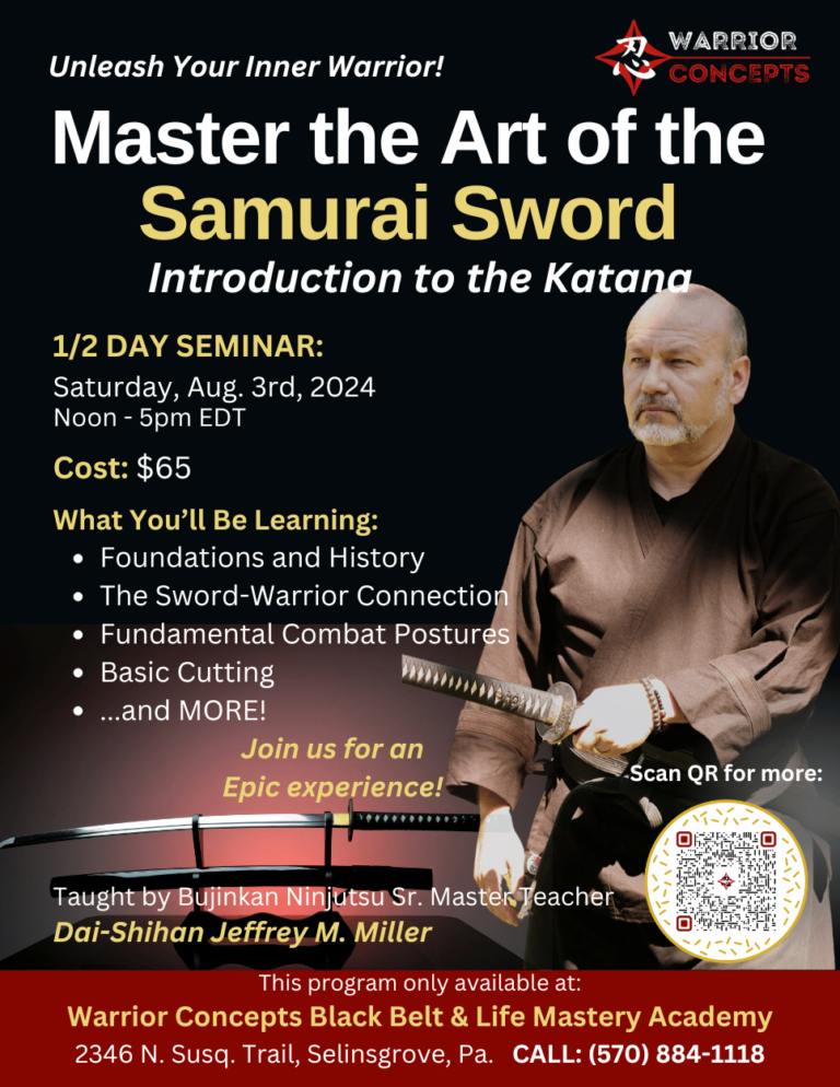 Mastering the Basics of Japanese Samurai Sword - The Katana