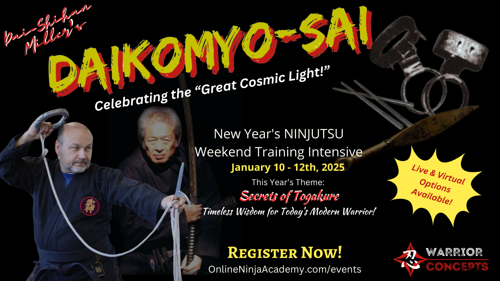 Daikomyo-Sai 2025: Timeless Secrets for the Modern Warrior - Online ...
